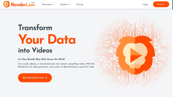 RenderLion AI Video Generator – Revolutionizing Video Creation with Advanced AI Technology ...