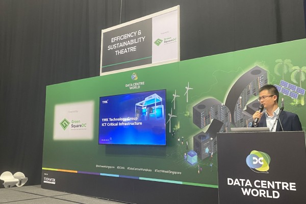 YMK Showcases Its Flagship Products at Data Centre World Asia 2023