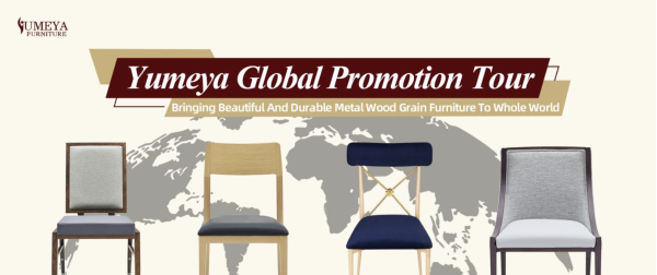 Yumeya Furniture embarks on a Global Promotion Tour unveiling ...