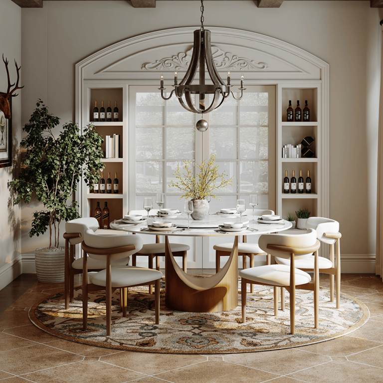 Povision Announces the Launch of New Round Dining Table from its Top ...