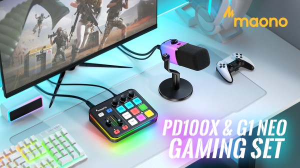 Maono PD100X & G1 Neo Gaming Set Redefines Gaming Audio