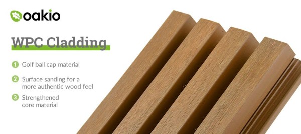 Oakio Introduces Innovative Energy-Efficient Insulated WPC Cladding ...